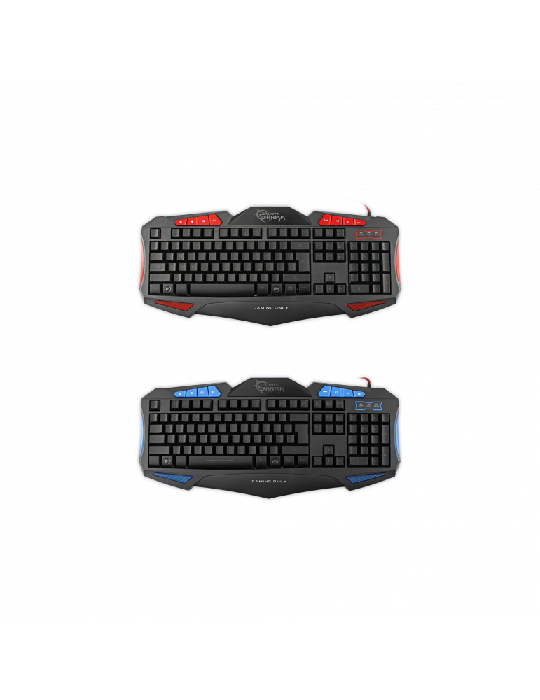 White Shark keyboard shogun red