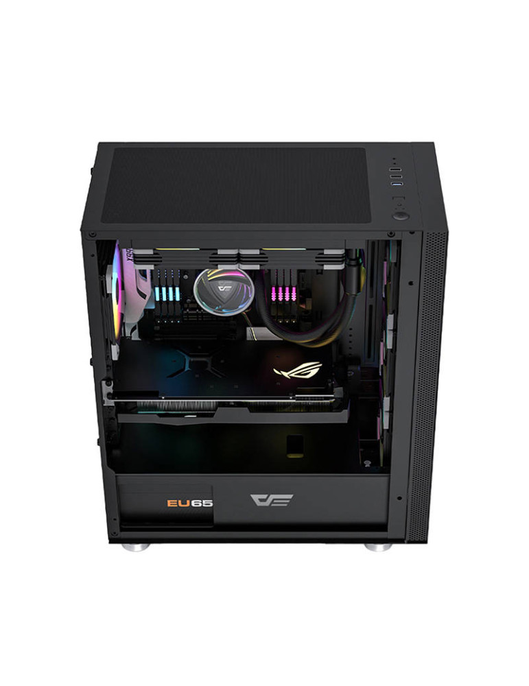 Darkflash DK210 Graffiti Computer Case (black)